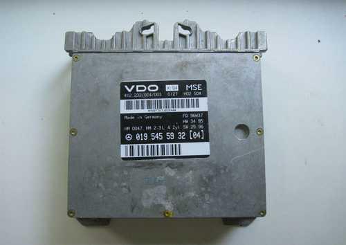 Блок управления VDO 0195455932 Mercedes W202
