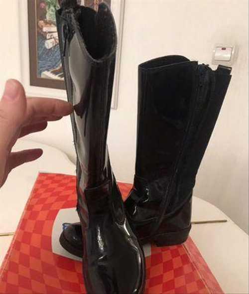 Сапоги кожаные Румыния