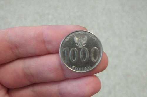 Монета 1000 рупий 2010г Индонезия