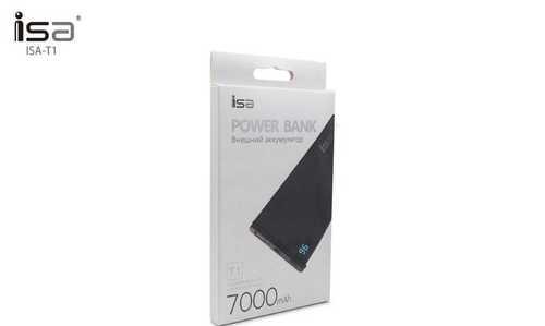 Внешний аккумулятор 7000 maH T1 ISA