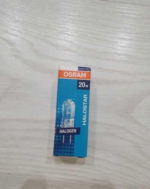 Галогенная лампочка osram G4 12V 20W