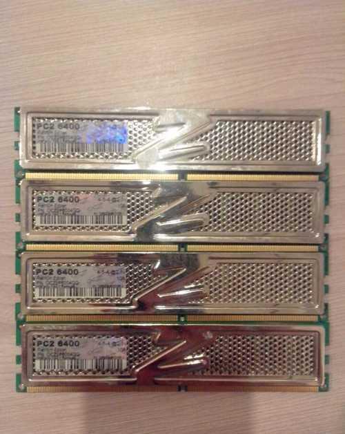 DDR2-800 OCZ Platinum 4GB (4 x 1GB), Athlon 64 x2