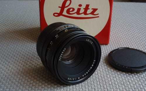 Leica Leitz Summicron-R 50мм f/2.0 v2