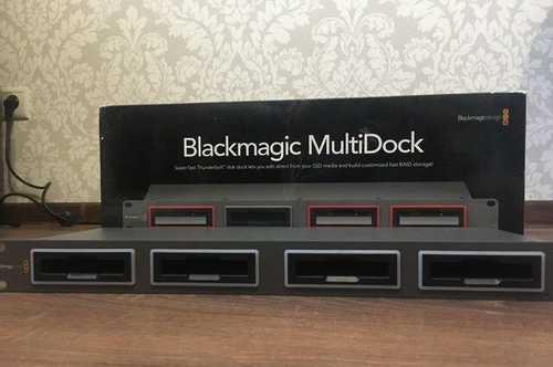 Blackmagic MultiDock для быстрого видеомонтажа