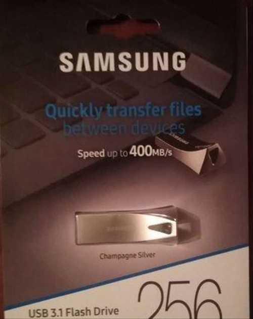 USB 3,1 флешка Samsung BAR plus 256 GB