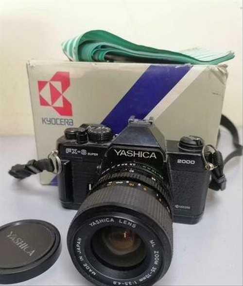 Фотоаппарат yashica fx-3 2000 с объективом 35-70