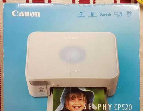 Компактный фотопринтер Canon Selphy CP-520 на запч