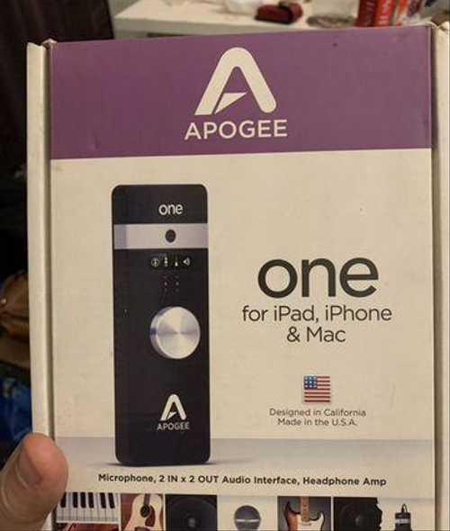 Внешняя звуковая карта Apogee One