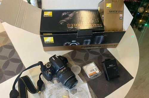 Фотоаппарат Nikon d3100 Double VR Zoom Kit