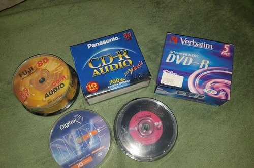 Музыкальные CD и DVD диски