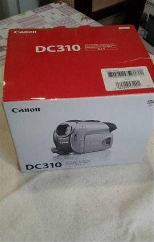Видеокамера canon DC310