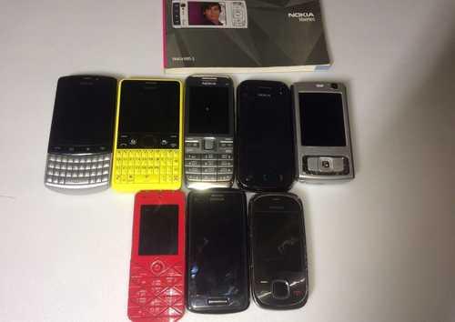 Телефоны Nokia 7 шт