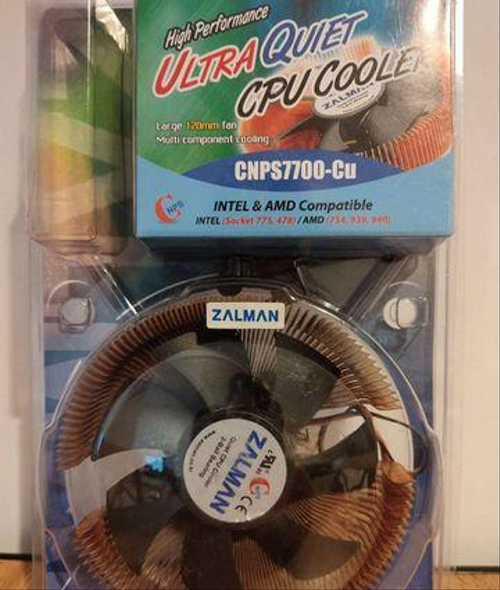 Кулер Zalman cnps7700-Cu