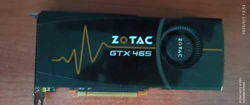 Видеокарта nvidia gtx 465 zotac