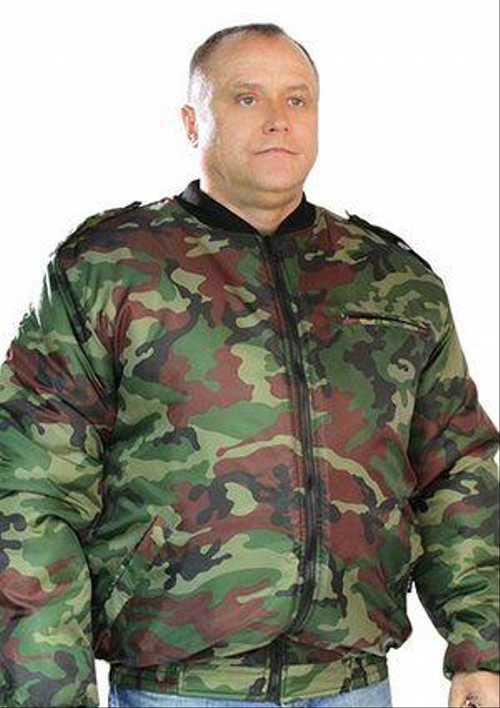 Ветровка "Пилот" цв. зеленый кмф (Разм. 52-54 / Ро