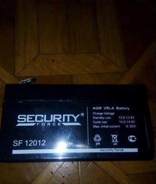 Аккумулятор Security Force SF 12012 (12V / 1.2Ah)