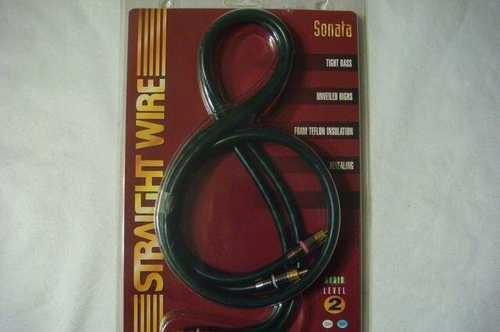 Аудио кабель Straight Wire Sonata RCA 1.0 м
