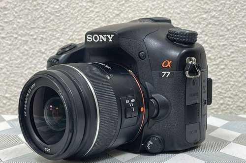 Sony a77 kit 18-55mm