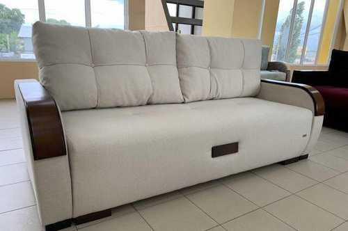 Прямой диван в наличие полностью на металическом к