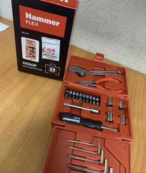 Набор инструментов hammer flex 23 новый