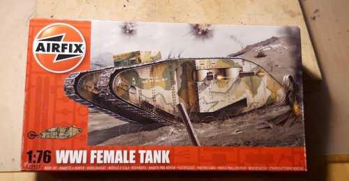 WWI Female Tank Мк l. Airfix 1/76 | Festima.Ru - Мониторинг объявлений