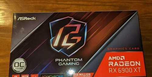 Видеокарта ASRock AMD radeon RX 6900 XT Phantom Ga