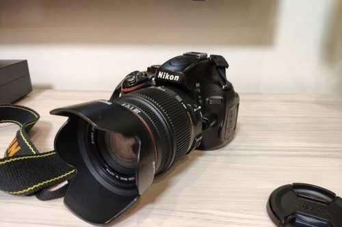 Nikon D5100+sigma 18-200 mm f3.5-6.3 II dc OS HSM