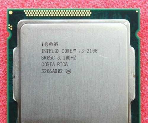 Процессор Intell Core i3 2100