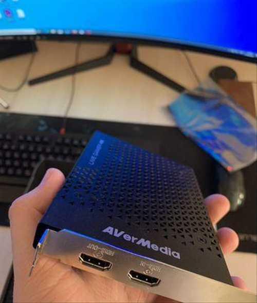 Карта видеозахвата avermedia bu110