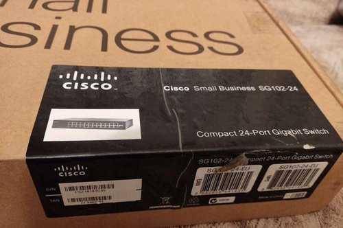 Коммутатор cisco sg102-24