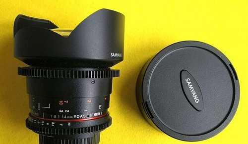 Сверхшироугольный объектив Samyang 14mm Nikon