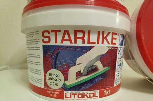 Затирка эпоксидная Litokol Starlike C270 (белая)