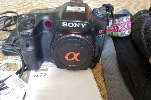 Sony SLT A77V с GPS body
