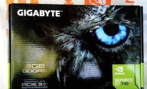 Видеокарта gigabyte nVidia GeForce GT730 DDR5