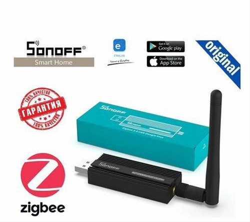 Sonoff ZigBee 3.0 USB Dongle Plus / Шлюз - Много