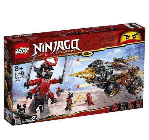 Lego 70669 Ninjago Земляной бур Коула