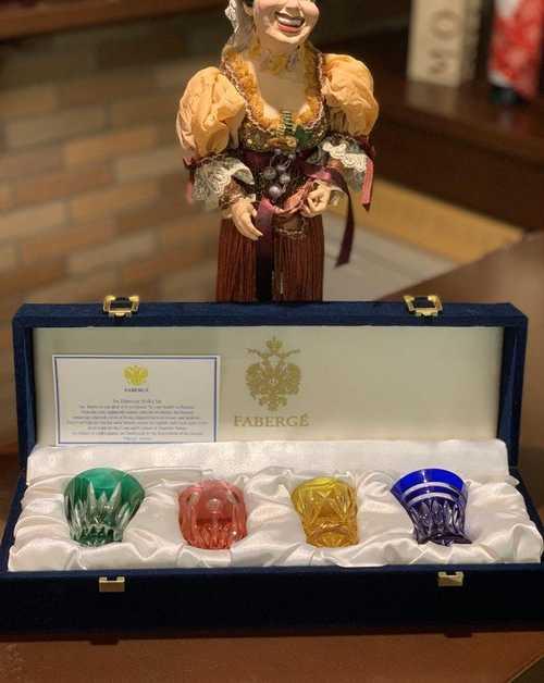 Faberge Набор хрустальных рюмок