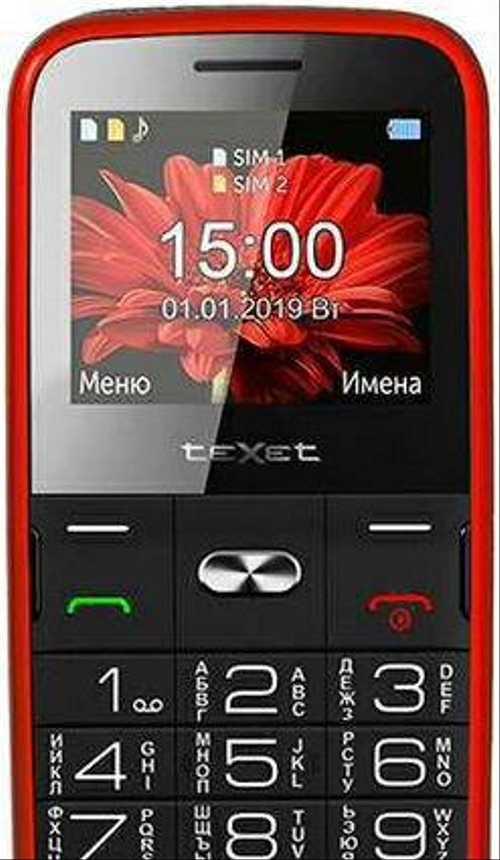 TeXet Телефон для пожилого человека