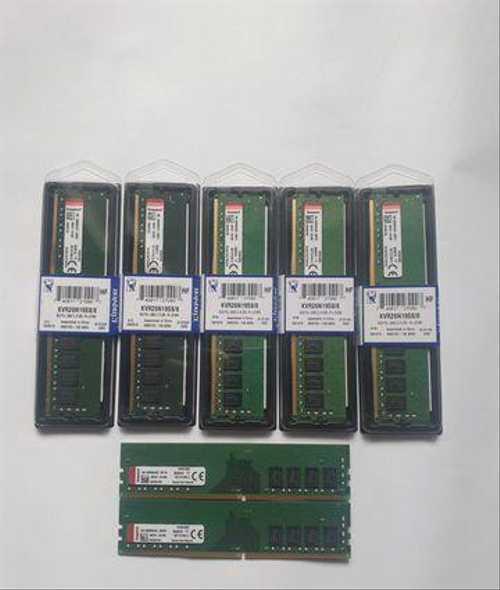 Оперативная память kingston KVR26N19S8/8 DDR4 8 gb
