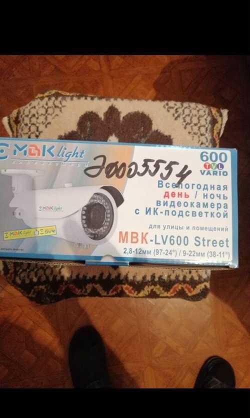 Камера видеонаблюдения мвк-LV600 Street цена за 3