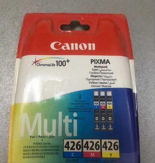 Набор картриджей Canon CLI-426 комплект