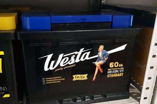 Аккумулятор westa Black 60 а\ч п.п