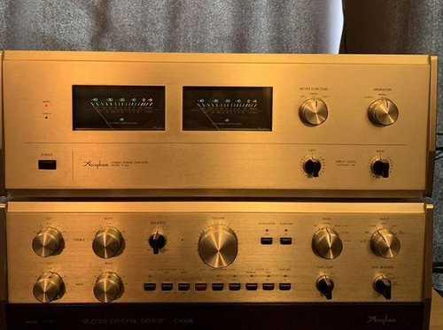 Усилитель Accuphase p-260 и c-200x