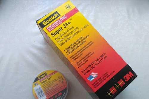 Изолента 3М Scotch Super 33+