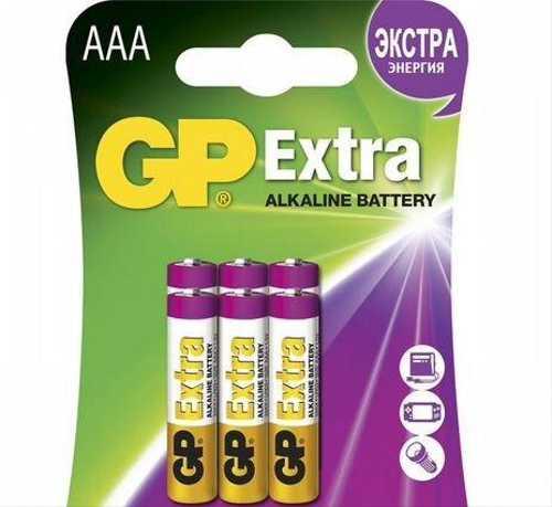 Батарейка GP Extra Alkaline Battery AAA 1 шт (AAA-LR03)