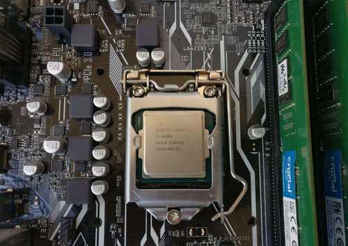 Intel Core i5 6600k + материнская плата + озу