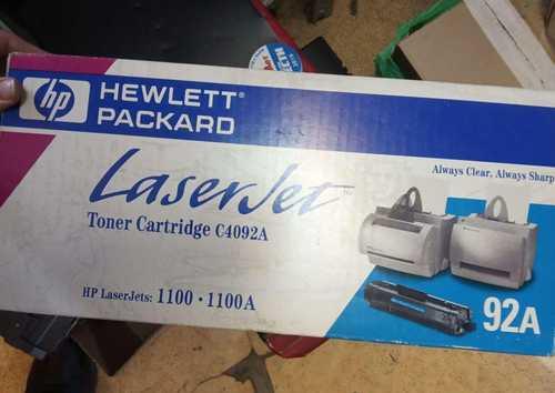 Картридж HP 92A (C4092A) для принтеров HP LaserJet