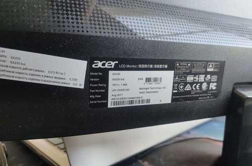 Монитор Acer SA230