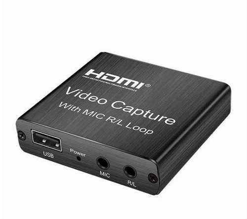 Hdmi карта видеозахвата, usb, mic