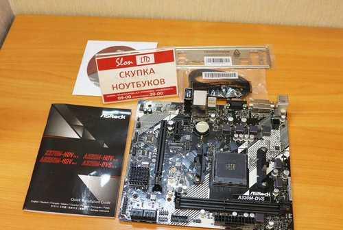 Материнская плата Asrock A320M-DVS R4.0 AM4